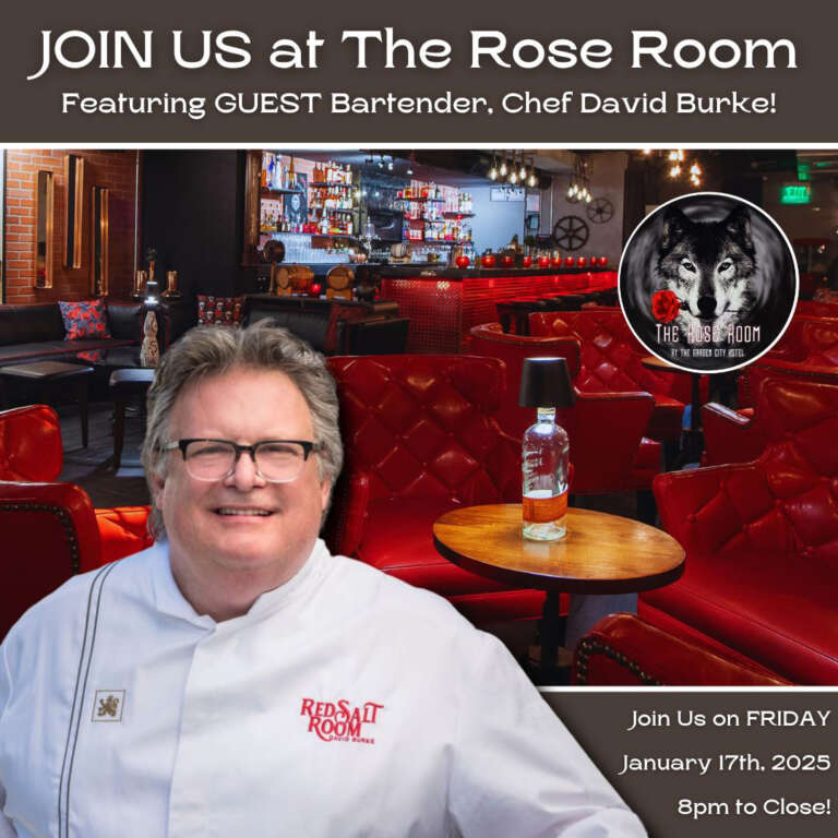 1/17 GUEST Bartender, Chef David Burke! in The Rose Room at Red Salt ...