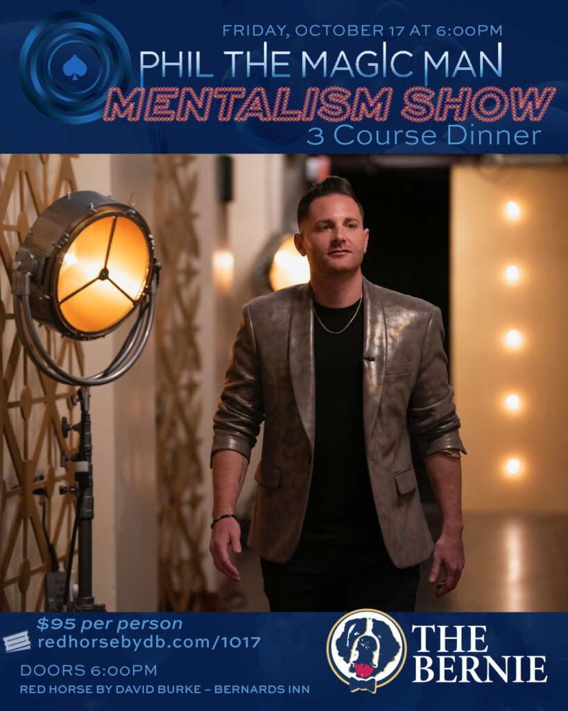 10/17 Phil the Magic Man “Mentalism Show” Supper Club at The BERNIE ...