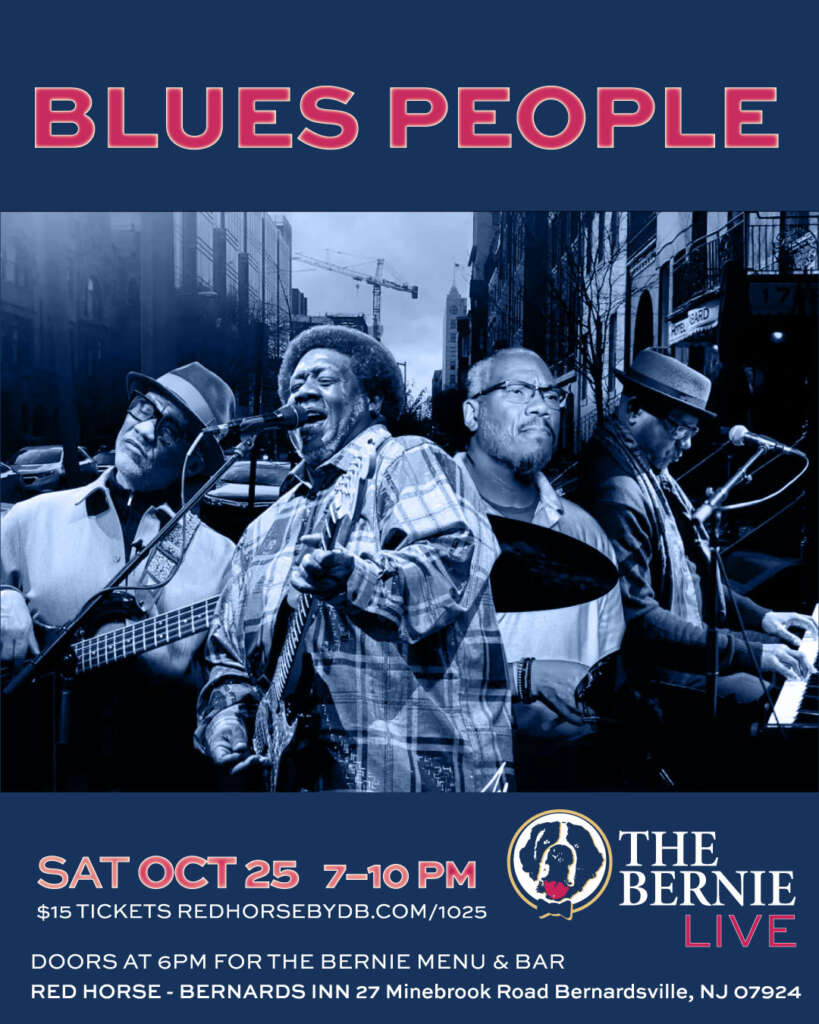 10/25 BLUES PEOPLE LIVE in THE BERNIE - Chef David Burke